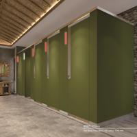 China 12mm Board Toilet Cubicle Panels HPL Laminate Phenolic Insulation Board 1200mm for sale