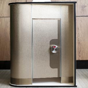 China European Standard Aluminum Composite Toilet Partition 40mm 12mm Phenolic Board for sale