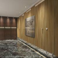 China Compact Laminate Toilet cubicle Stall 12mm fireproof for sale