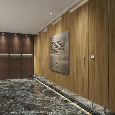 China Compact Laminate Toilet cubicle Stall 12mm fireproof for sale