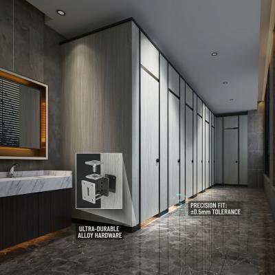 China Fireproof  Hotel Bathroom Partition 10mm 12mm 18mm for sale