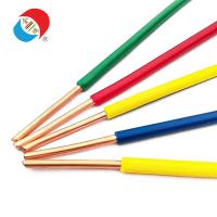 China Single Core Hard Copper Wire PVC Insulated Wire UL758 IEC 60227 for sale