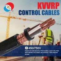 China 0.5mm2-6mm2 Multicore Shielded Cable Tinned / Pure Copper Rvvp Signal Control Cable for sale