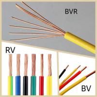 China 4mm 6mm 10mm Single Core Copper Cable 18awg 22awg House Electrical Wire for sale