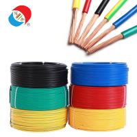 China BVR Fire Retardant Electrical Cables 6mm2 Flexible House 1 Core Cable for sale