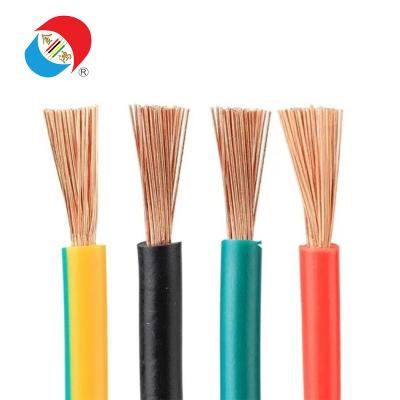 China CCC RV PVC Wire Cable Flexible Electrical Cable Wire Connection Copper for sale