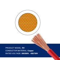 China CCC RV PVC Wire Cable Flexible Electrical Cable Wire Connection Copper for sale