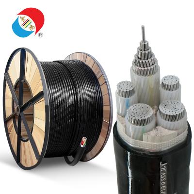 China 35kv High Temperature Power Cable YJLV22 XLPE Insulated Armoured Cable for sale