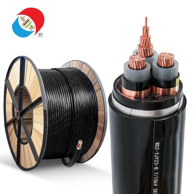 China WDZ-YJY23 LSZH Armored Power Cable XLPE Insulation Double Steel Tape Protection for sale