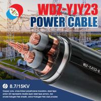 China WDZ-YJY23 LSZH Armored Power Cable XLPE Insulation Double Steel Tape Protection for sale