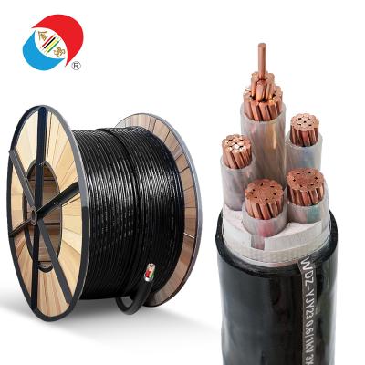 China WDZ-YJY23 Flame Retardant XLPE LSZH Cable Double Steel Tape Armoring Safety for sale
