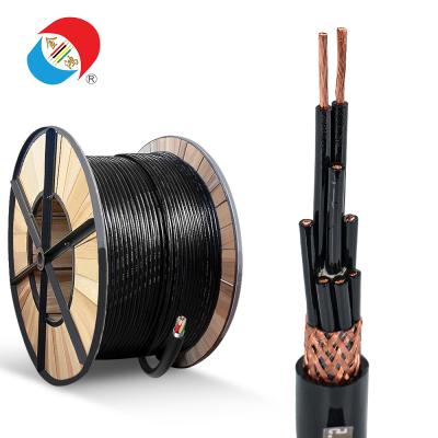 China WDZ-KYJYRP XLPE Cable LSZH Shielded Control Cable Flexible Design for sale