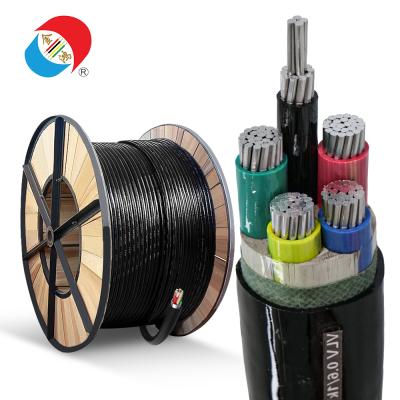 China Durable XLPE Cable Aluminum Conductor VLV 0.6/1KV Municipal Building Circuits for sale
