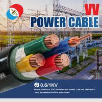 China PVC Insulated Armoured Cable 0.6/1kV To 33kV 1 / 2 / 3 / 4 / 5 Cores for sale