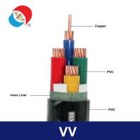 China PVC Insulated Armoured Cable 0.6/1kV To 33kV 1 / 2 / 3 / 4 / 5 Cores for sale