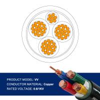 China PVC Insulated Armoured Cable 0.6/1kV To 33kV 1 / 2 / 3 / 4 / 5 Cores for sale