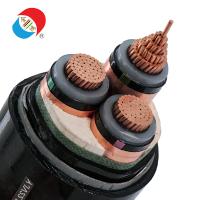 China Crosslinked Polyethylene Insulated Steel Tape Armored YJV22 PVC Sheathed Power Cable for sale