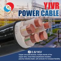 China YJVR Flexible Power Cable XLPE Insulated Stranded Copper Conductor Cable for sale