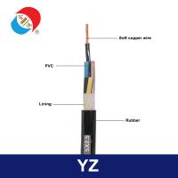 China Medium Duty YZ Building Wire Cable Rubber Insulated Sheathed 2 Core for sale