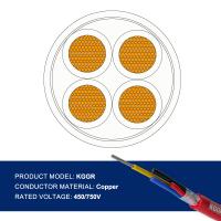 China KGGR Industrial Flexible Cable PVC Insulation Silicone Rubber Cable for sale