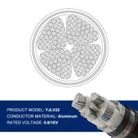 China XLPE STA Aluminium Cables YJLV22 0.6/1kV LV Underground Cable for sale