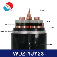 China 33kV Low Smoke Zero Halogen Wire WDZ-YJY23 Steel Tape Armored Cable for sale