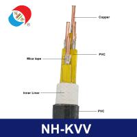 China Emergency Command Circuits Fire Rated Wire NH-KVV Multi Core Control Cable for sale