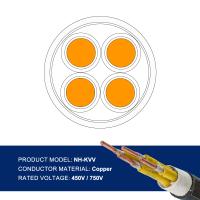 China Emergency Command Circuits Fire Rated Wire NH-KVV Multi Core Control Cable for sale