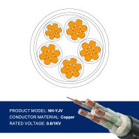 China 3.6/6kV 6/10kV XLPE Flame Retardant Cable NH-YJV For Emergency Feeders for sale