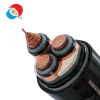 China 600V To 35kV Armoured Electrical Cable 0.6 1kV XLPE Copper Cable YJV22 for sale