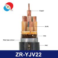 China XLPE STA Flame Resistant Cable 1.5mm2 To 400mm2 ZR-YJV22 Waterproof for sale