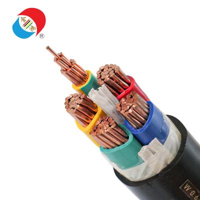 China VV Copper PVC/PVC Power Cable 0.6/1kV for Building Wiring and LV Distribution for sale