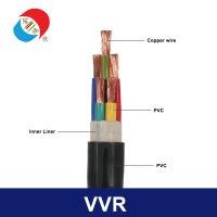 China VVR Flexible Copper PVC Power Cable for LV Equipment and Portable Supply for sale