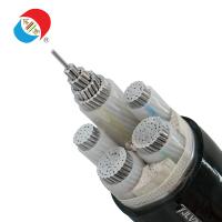 China YJLV22 Armored Aluminum XLPE Cable 0.6/1kV XLPE Electrical Cable for sale