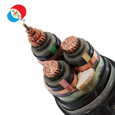 China YJV22 Armored Copper XLPE Cable 0.6/1kV For Duct And Trench LV Feeders for sale