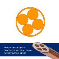 China LV Critical Circuits MI Cable BTTZ 3.6/6kV 6/10kV Mineral Insulated Copper Sheathed Cable for sale