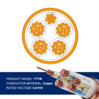 China 601 INCL600 Sheath Mineral Insulated Cable 8.7/15kV 26/35kv Flame Retardant Wire for sale