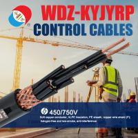 China WDZ-KYJYRP LSZH Emission and High Density Copper Braided Shield for Industrial for sale