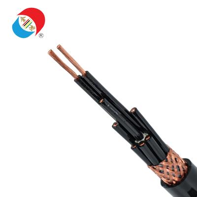 China WDZ-KYJYRP LSZH Emission and High Density Copper Braided Shield for Industrial for sale