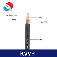 China KVVP Shielded Control Cable for Precision Instrumentation & EMI Protection 450/750V PVC Insulated Copper Braid for sale