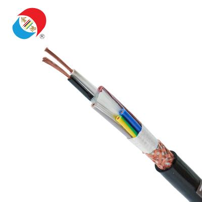 China KVVRP Flexible Shielded Control Cable for Automated Machinery & EMI Sensitive Dynamic Installations for sale