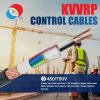 China KVVRP Flexible Shielded Control Cable for Automated Machinery & EMI Sensitive Dynamic Installations for sale