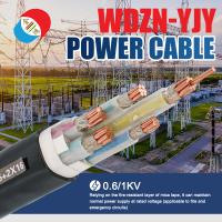 China WDZN-YJY Medium Voltage Fire Resistant Power Cable 6/10kV to 26/35kV Flame Retardant XLPE Insulated for sale