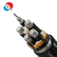 China YJLHV22 Armored Aluminum Alloy MV Cable Cost-Efficient Direct Burial Duct Installations for sale