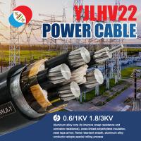 China YJLHV22 Armored Aluminum Alloy MV Cable Cost-Efficient Direct Burial Duct Installations for sale