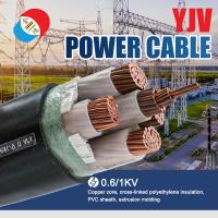 China YJV Medium Voltage Power Cable Standard Copper Conductor , XLPE Insulated for Versatile for sale