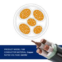 China YJV Copper Core MV Cable Reliable XLPE Insulated Backbone for Global Power Grids for sale