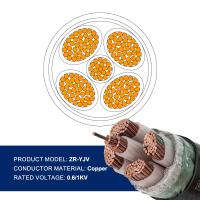 China ZR-YJV Flame Retardant MV Cable Enhanced Fire Safety XLPE Insulation Copper Conductor for sale