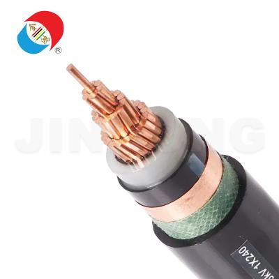China ZR-YJV 8.7/15kV Medium Voltage XLPE Insulated Flame Retardant Power Cable for sale