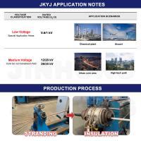 China Premium JKYJ Aerial Power Cable | High Purity Copper Core XLPE Overhead Line for Critical Grid Infrastructure for sale